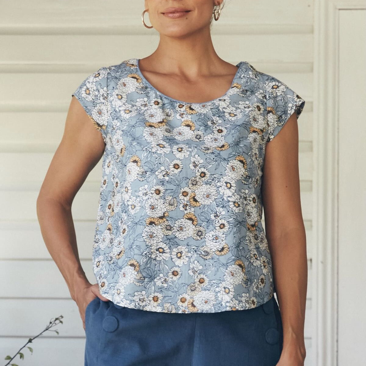 Remi Top - Cornflower – MahaShe